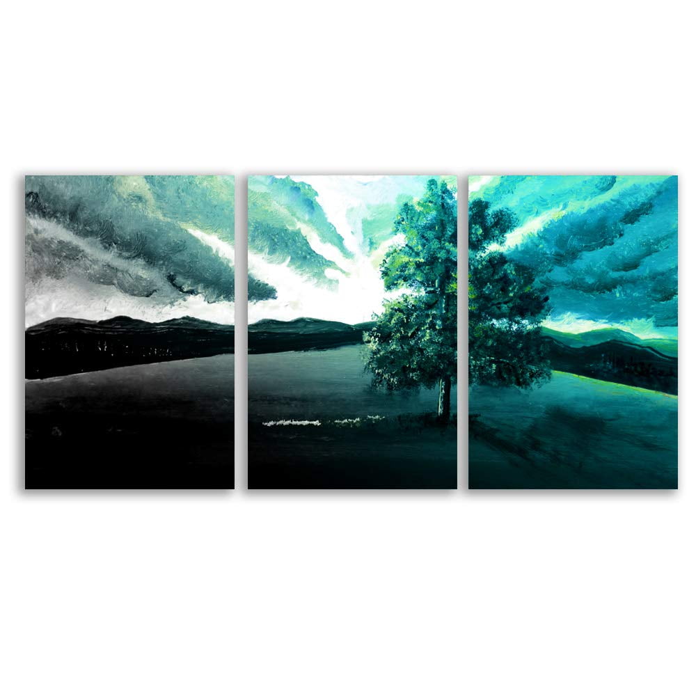 wall26 Canvas Wall Art Abstract Cloud Tree Pictures Home Wall ...