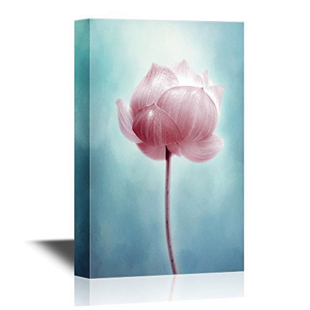 Wall26 Canvas Wall Art Closeup Of Lotus Flower Gallery Wrap Modern