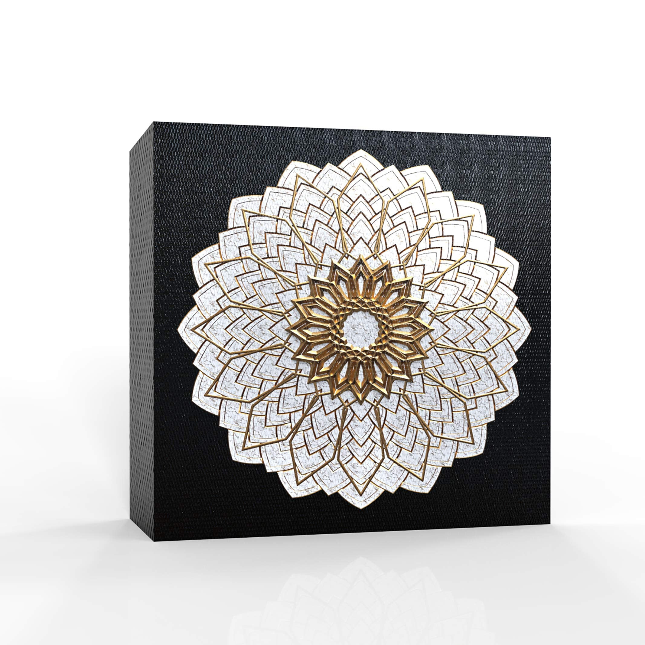 wall26 - Canvas Wall Art - Luxury Rococo Art for Living Room - Modern ...