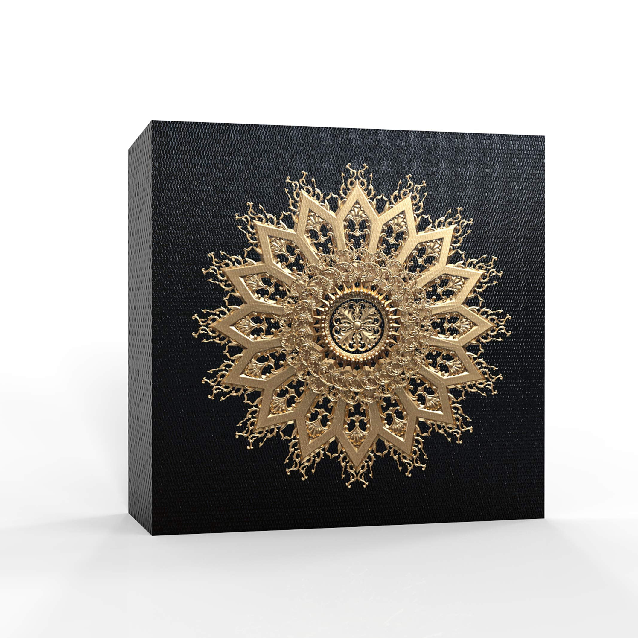 wall26 - Canvas Wall Art - Luxury Rococo Art for Living Room - Modern ...