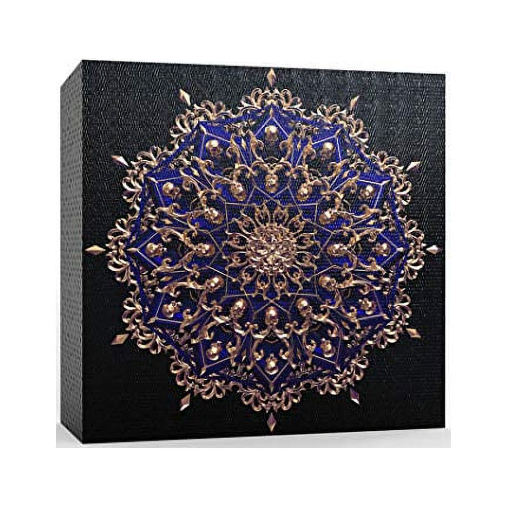 wall26 - Canvas Wall Art - Luxury Rococo Art for Living Room - Modern ...