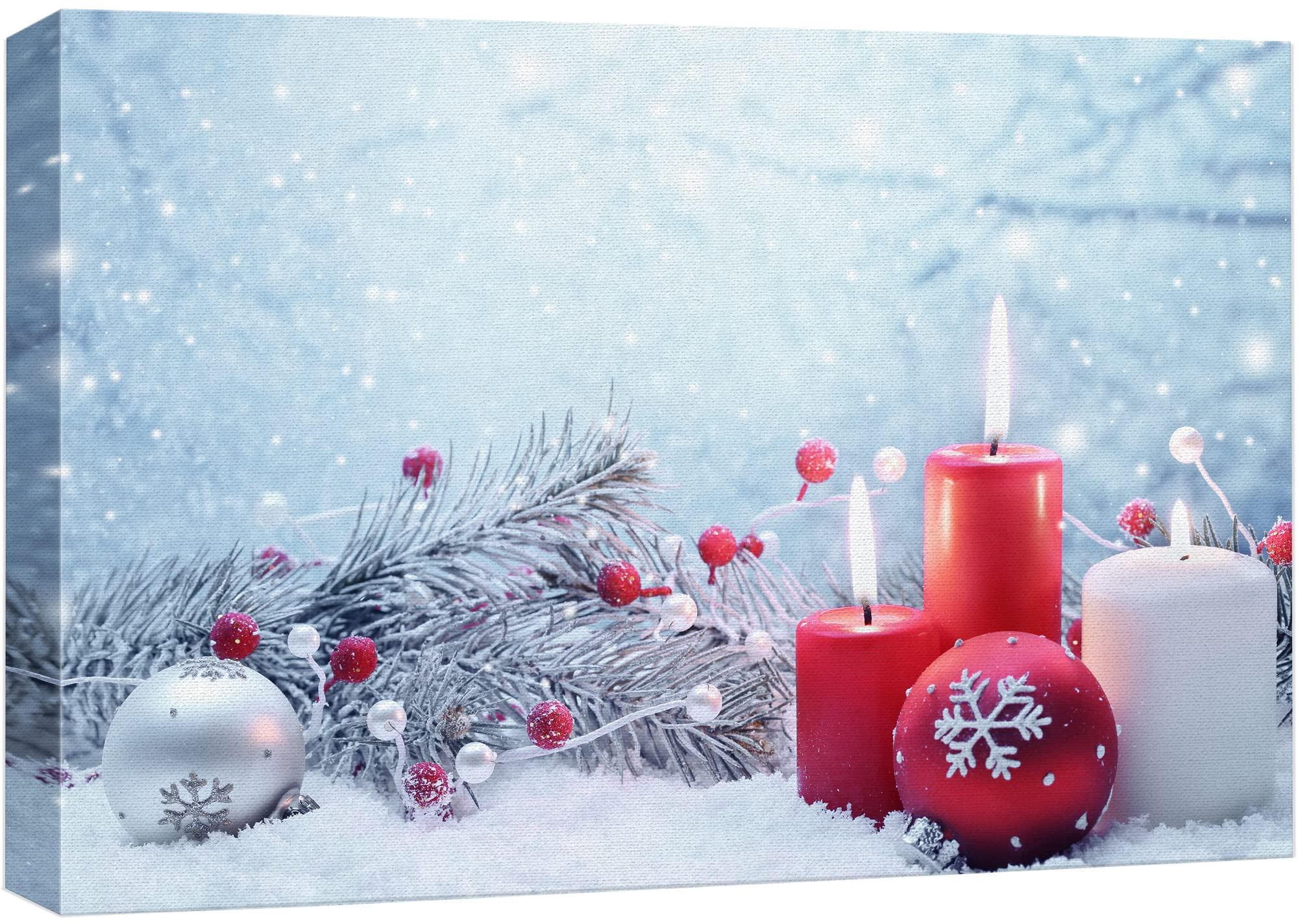 wall26 Canvas Wall Art Merry Christmas Pictures Home Wall Decorations ...