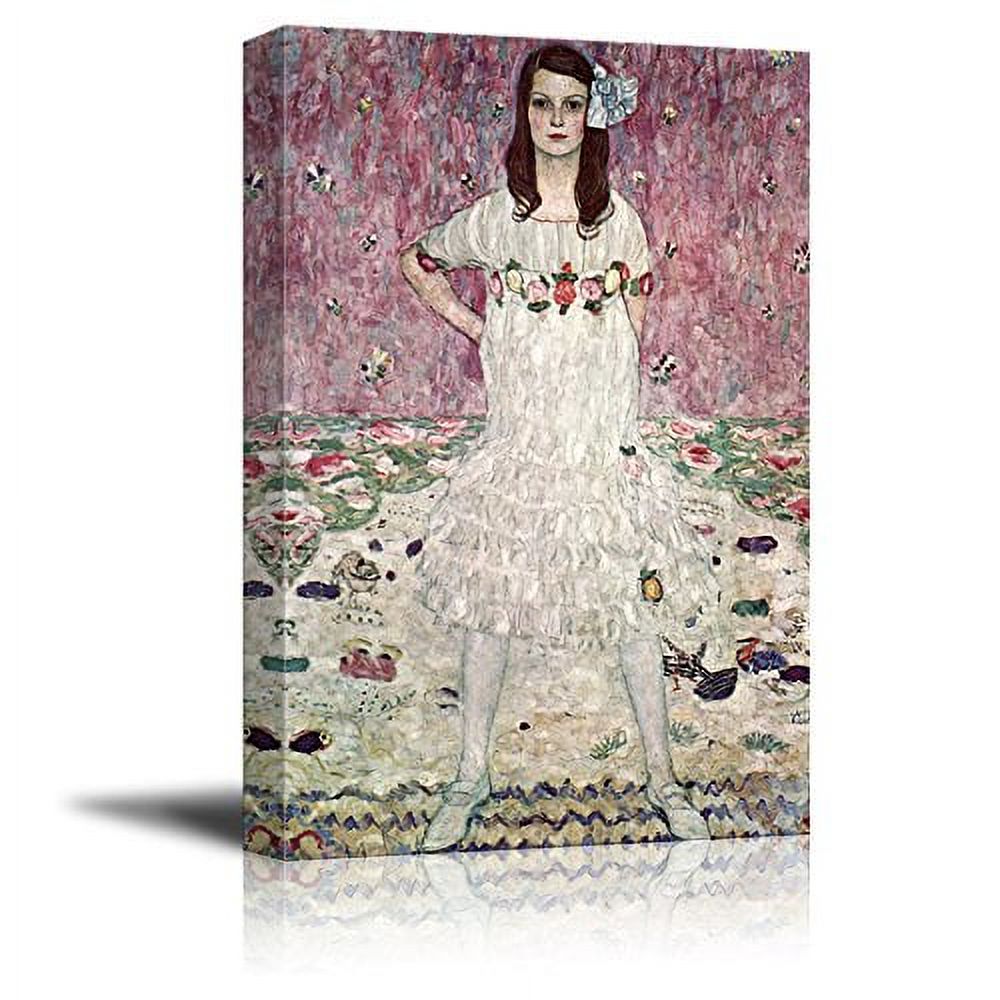 wall26 Canvas Wall Art - Portrait of Mada Primavesi by Gustav Klimt ...
