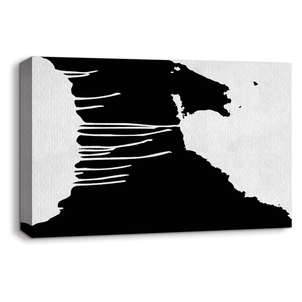 wall26 Canvas Wall Art Rustic Ink Pictures Home Wall Decorations for ...