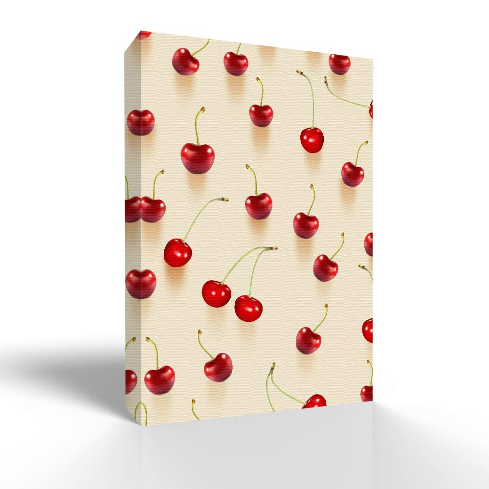 wall26 Canvas Wall Art Summer Cherries Pictures Home Wall Decorations ...