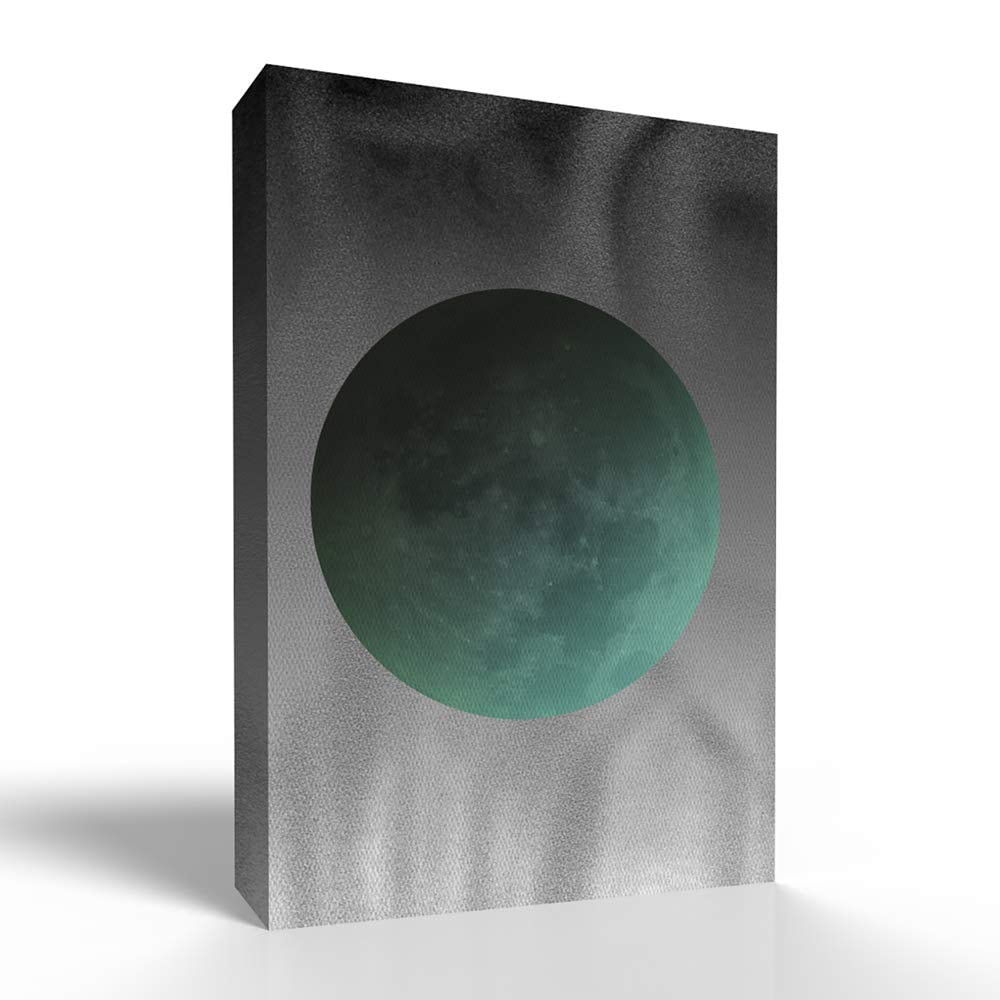 wall26 - Canvas Wall Art - Super Big Moon Poster for Bedroom - Modern ...