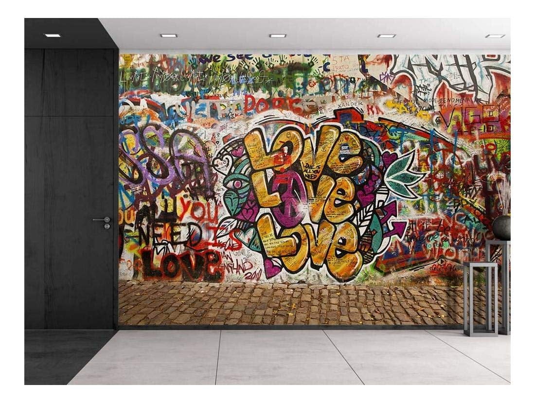 wall26 - Colorful Graffiti - Large Wall Mural, Removable Peel and Stick ...