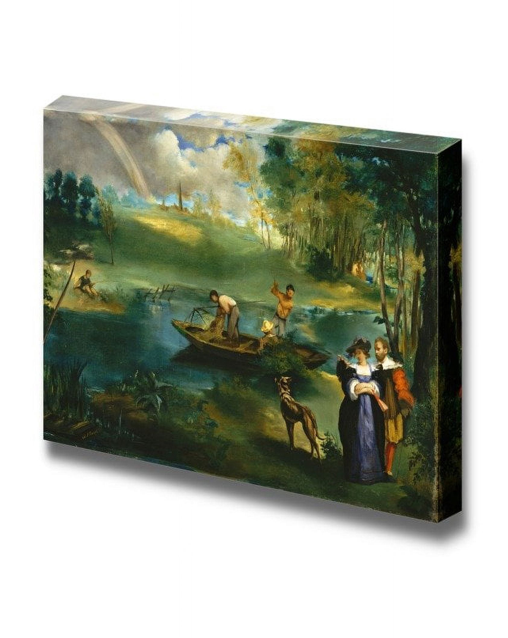 wall26 - Fishing by Edouard Manet - Canvas Print Wall Art Famous ...