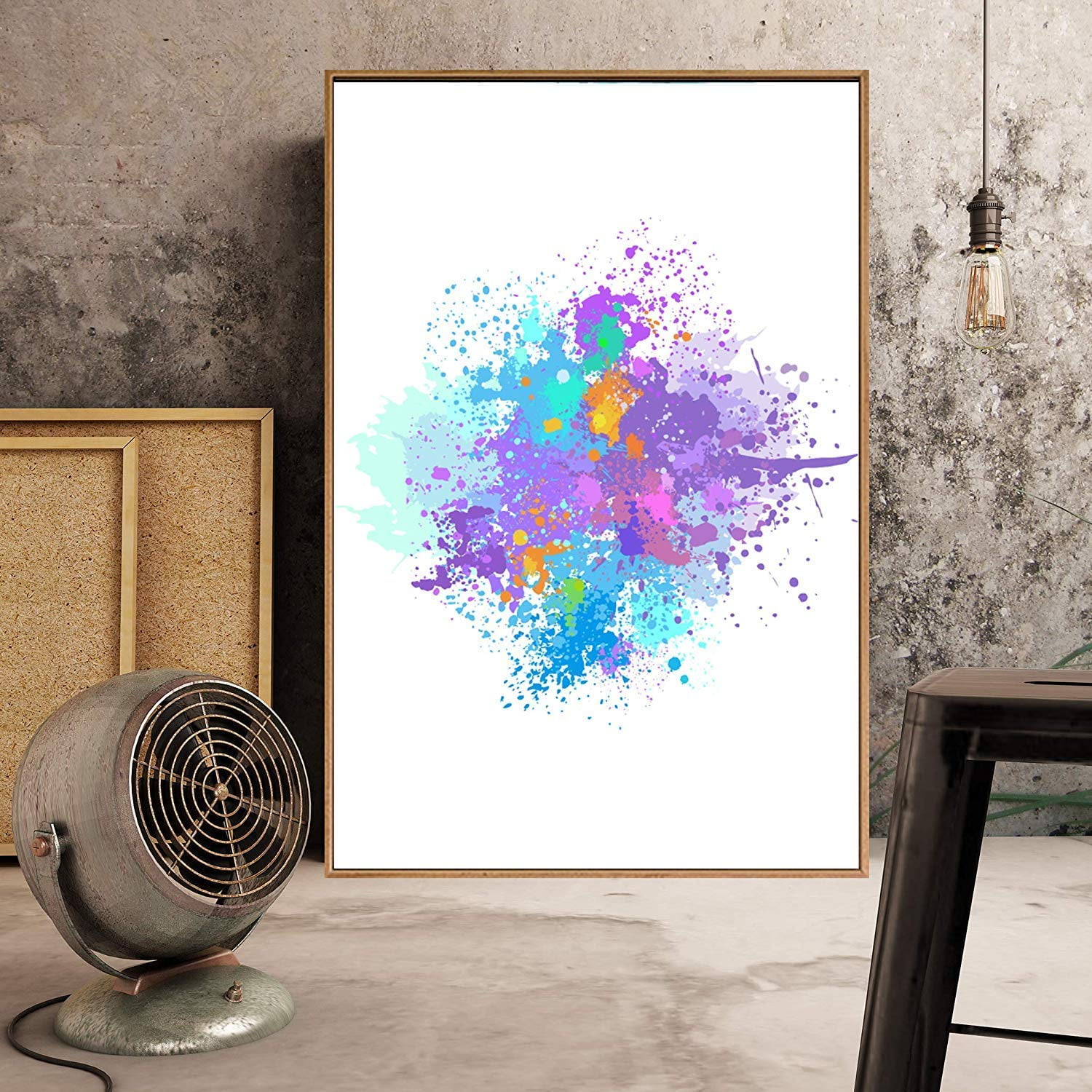 wall26 Floating Framed Canvas Wall Art for Living Room, Bedroom Splash ...