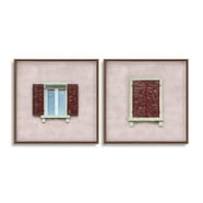 Kate and Laurel Sylvie Beach 2 Framed Canvas Wall Art by Emiko and Mark ...