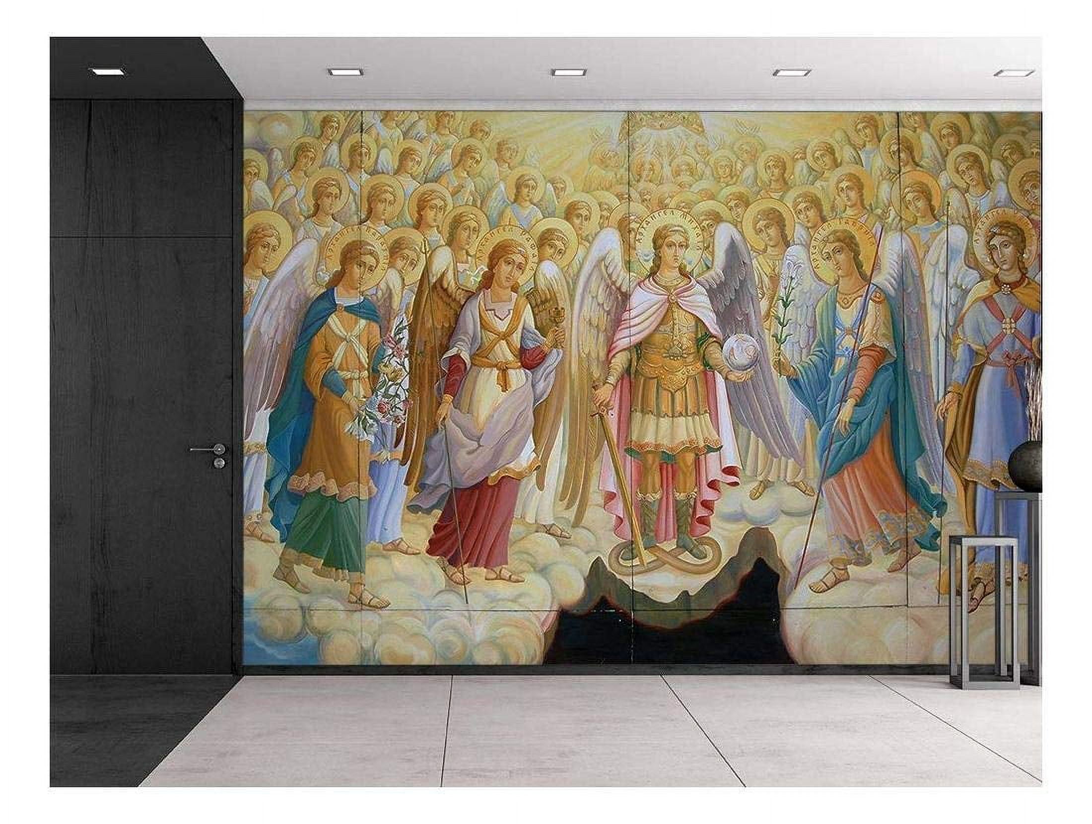 wall26 - Fresco from Saint Michael's Cathedral in Kiev, Ukraine ...