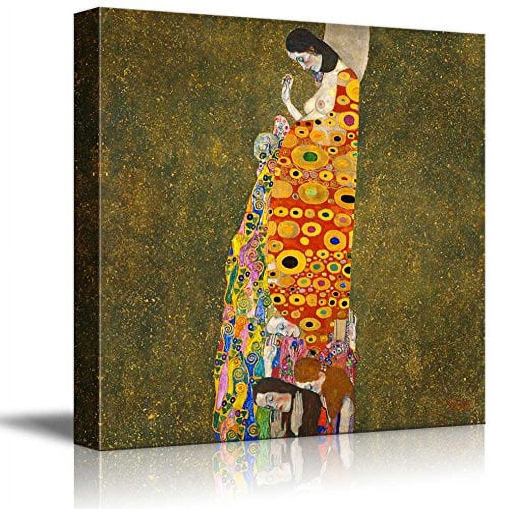 wall26 Hope II by Gustav Klimt - Austrian Symbolist Painter - Golden ...