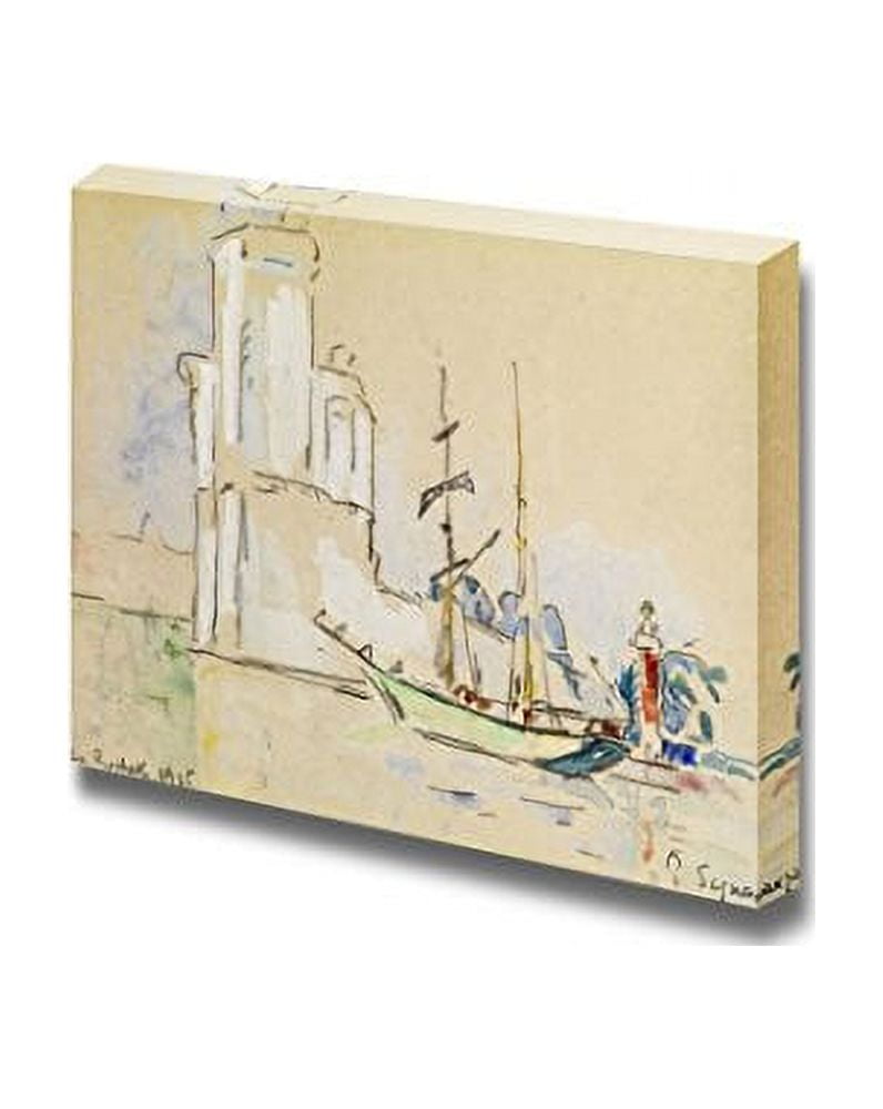 wall26 - La Rochelle by Paul Signac - Canvas Print Wall Art Famous ...