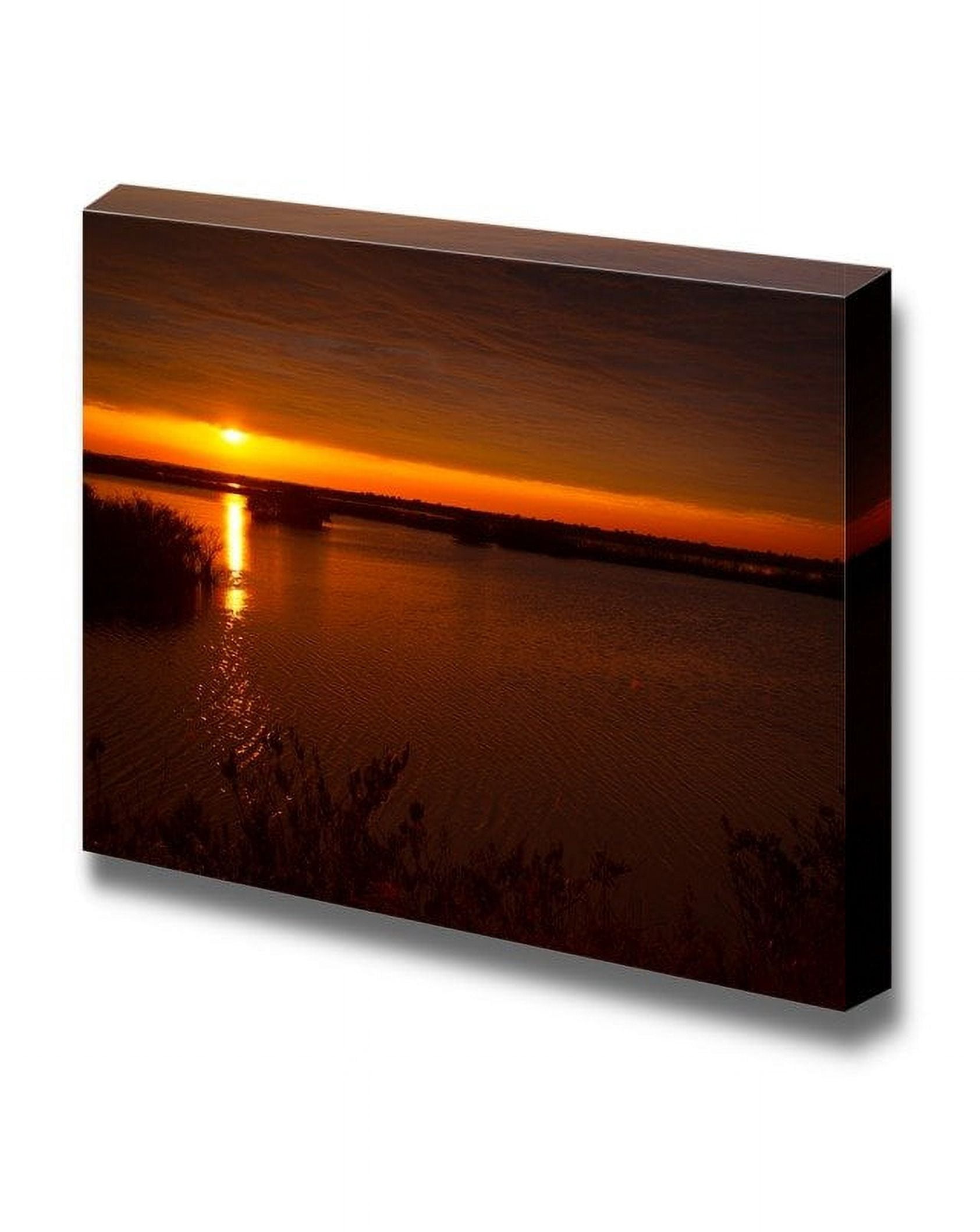 wall26 Lake at Sunset Black Point Wildlife Drive Merritt Island ...