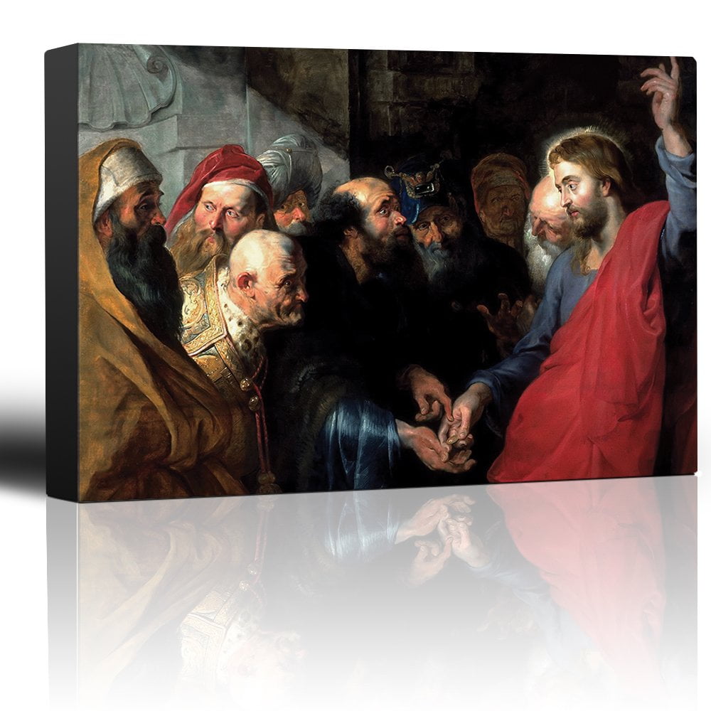 wall26 - Oil Painting of Render Unto Caesar by Peter Paul Rubens ...
