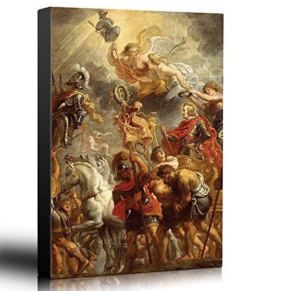 wall26 - Oil Painting of Triumphal Entry of Ferdinand of Austria into ...