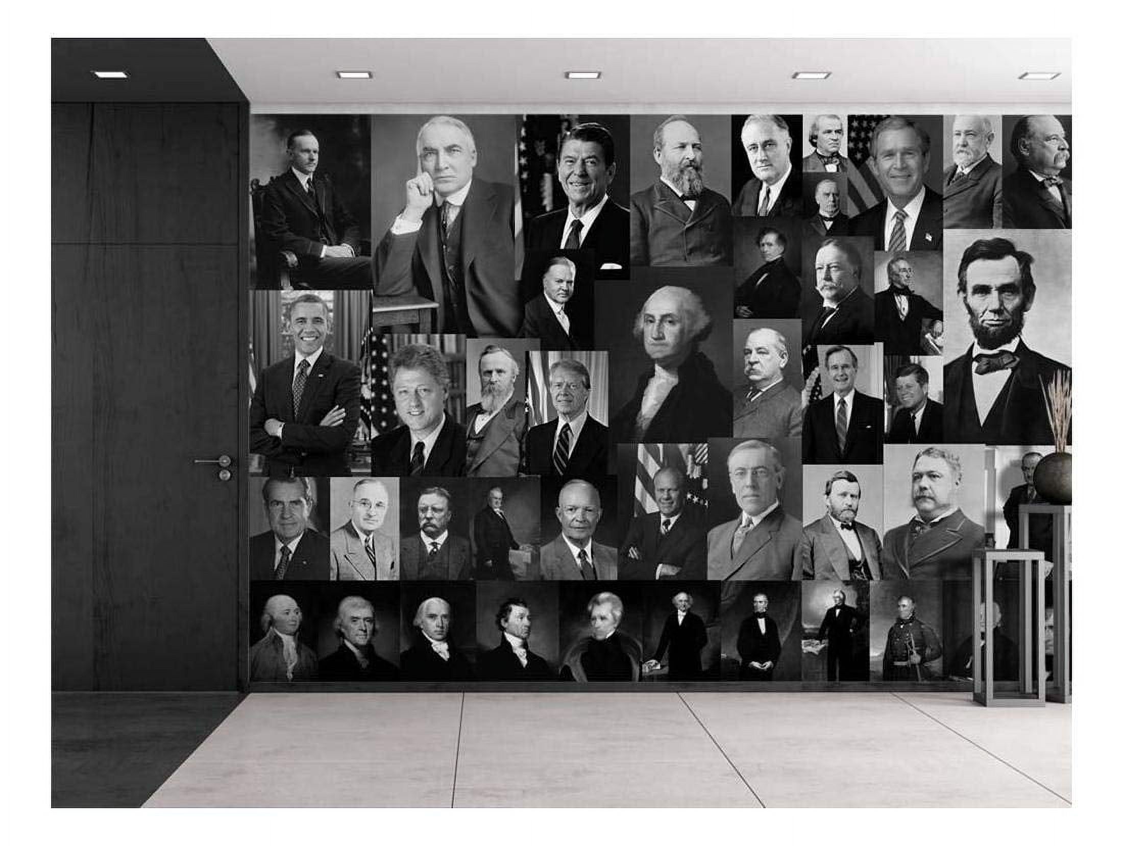 wall26 - Peel and Stick Wallpapaer - Presidents of United States ...