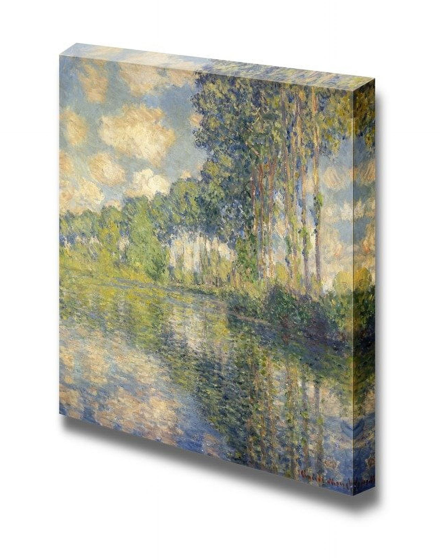 wall26 - Poplar Series by Claude Monet - Canvas Print Wall Art Famous ...
