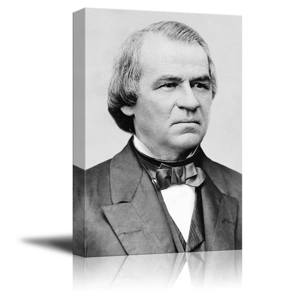 wall26 - Portrait of Andrew Johnson (17th President of The United ...