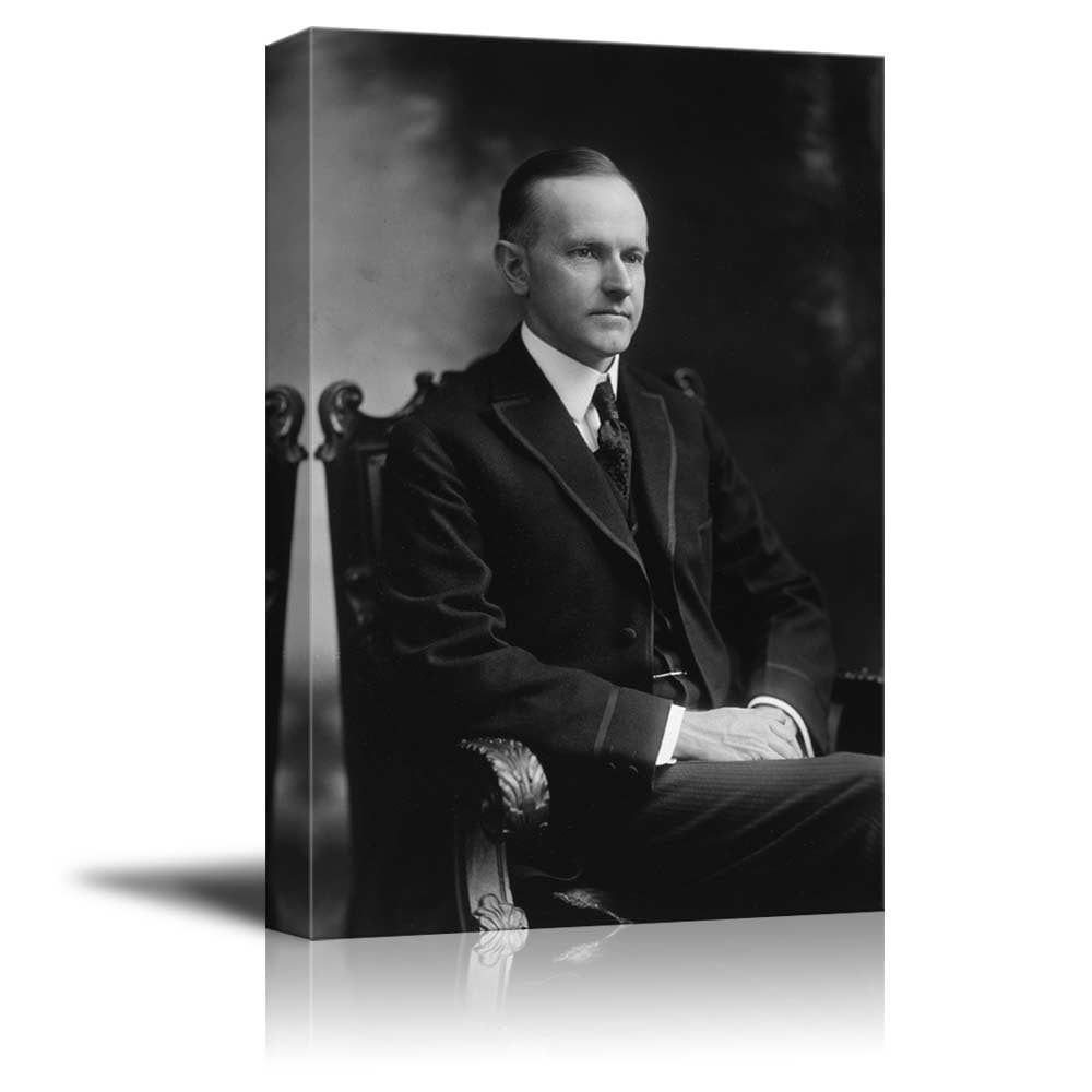 wall26 - Portrait of Calvin Coolidge (30th President of The United ...