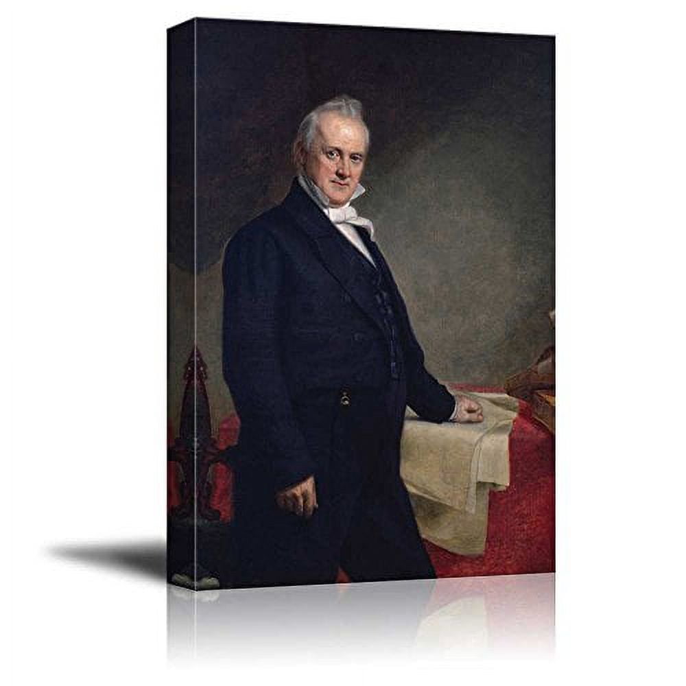 wall26 - Portrait of James Buchanan by George Peter Alexander Healy ...