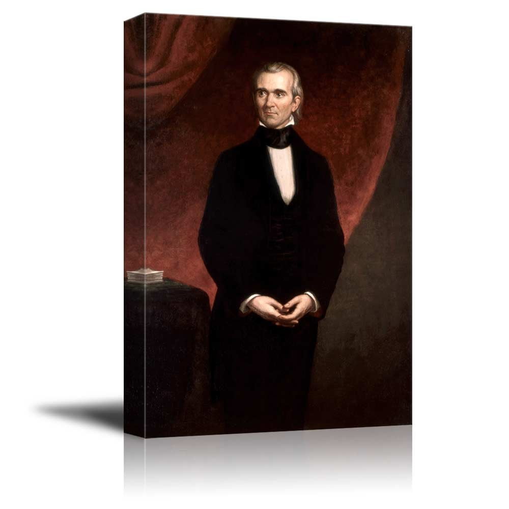 wall26 - Portrait of James K. Polk by George Peter Alexander Healy ...