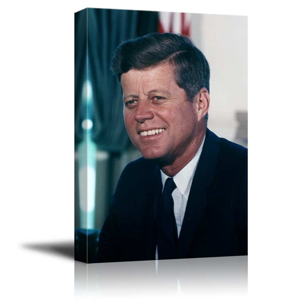 wall26 - Portrait of John F. Kennedy (35th President of The United ...