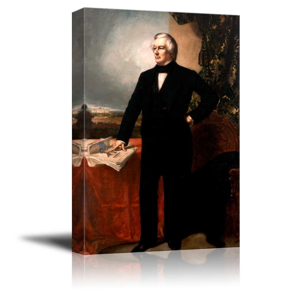wall26 - Portrait of Millard Fillmore by G.P.A. Healy (13th President ...