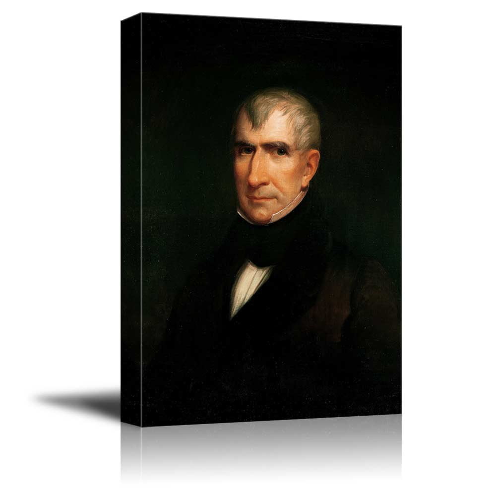 wall26 - Portrait of William Henry Harrison by James Reid Lambdin (9th ...