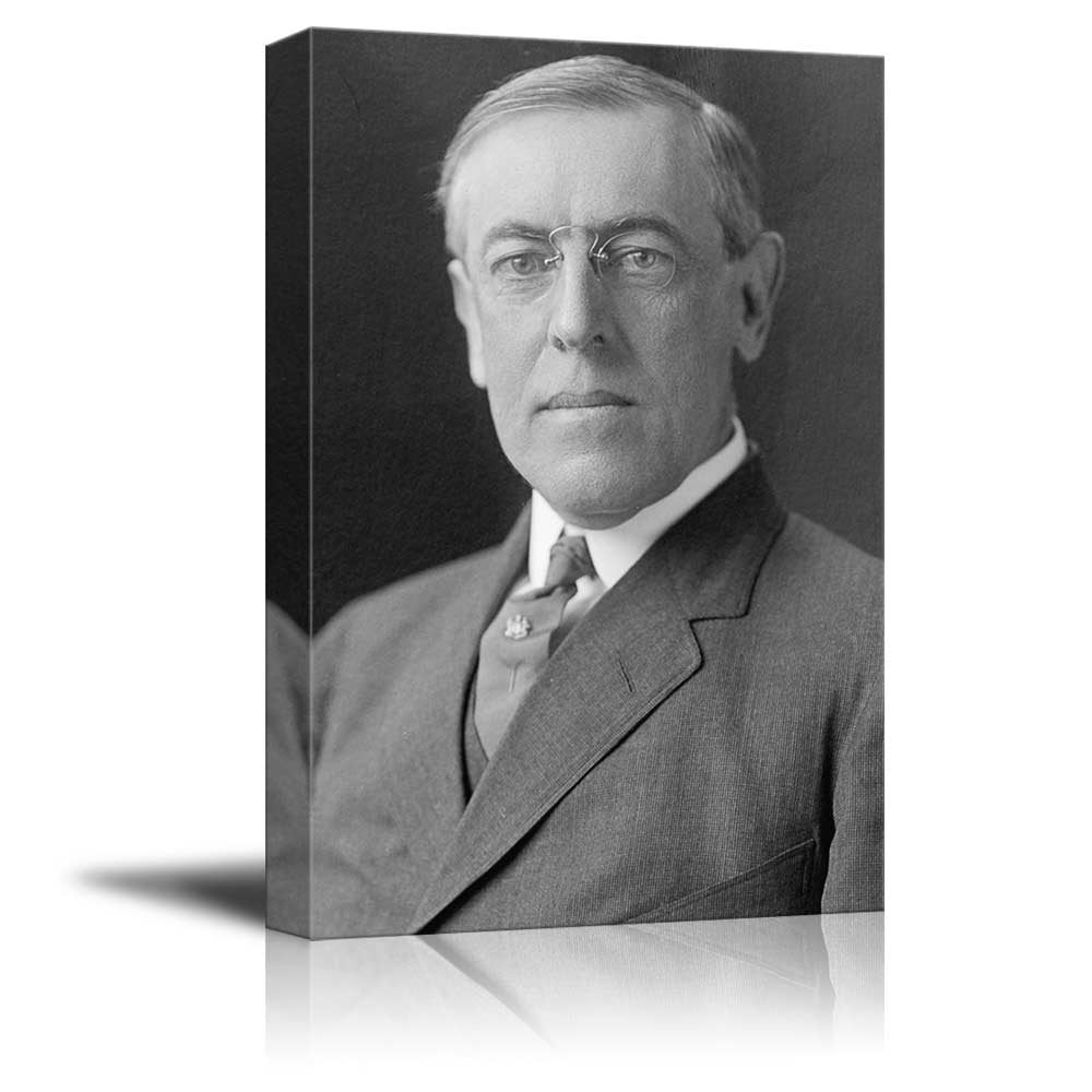 wall26 - Portrait of Woodrow Wilson (28th President of The United ...