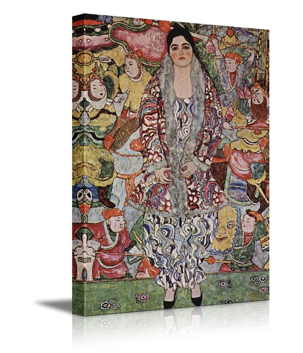 wall26 Portrait of Friederike Maria Beer by Gustav Klimt - Austrian ...