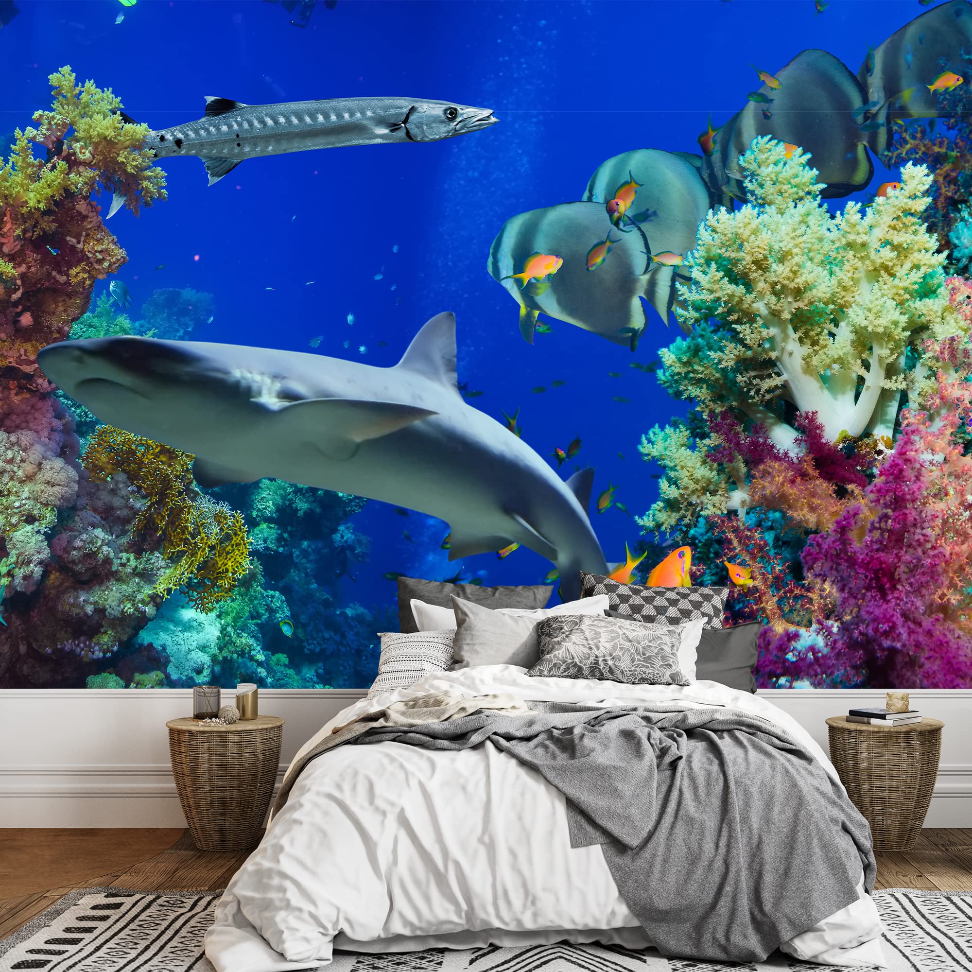 wall26 Self-Adhesive Wallpaper Large Wall Mural Series (100"x144 ...