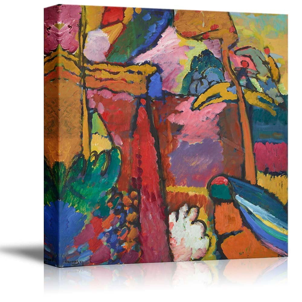 wall26 - Study for Improvisation V by Wassily Kandinsky - Canvas Print ...