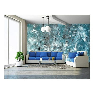 wall26 - Abstract Painting Showing a Symbolic Alternating Scenery ...