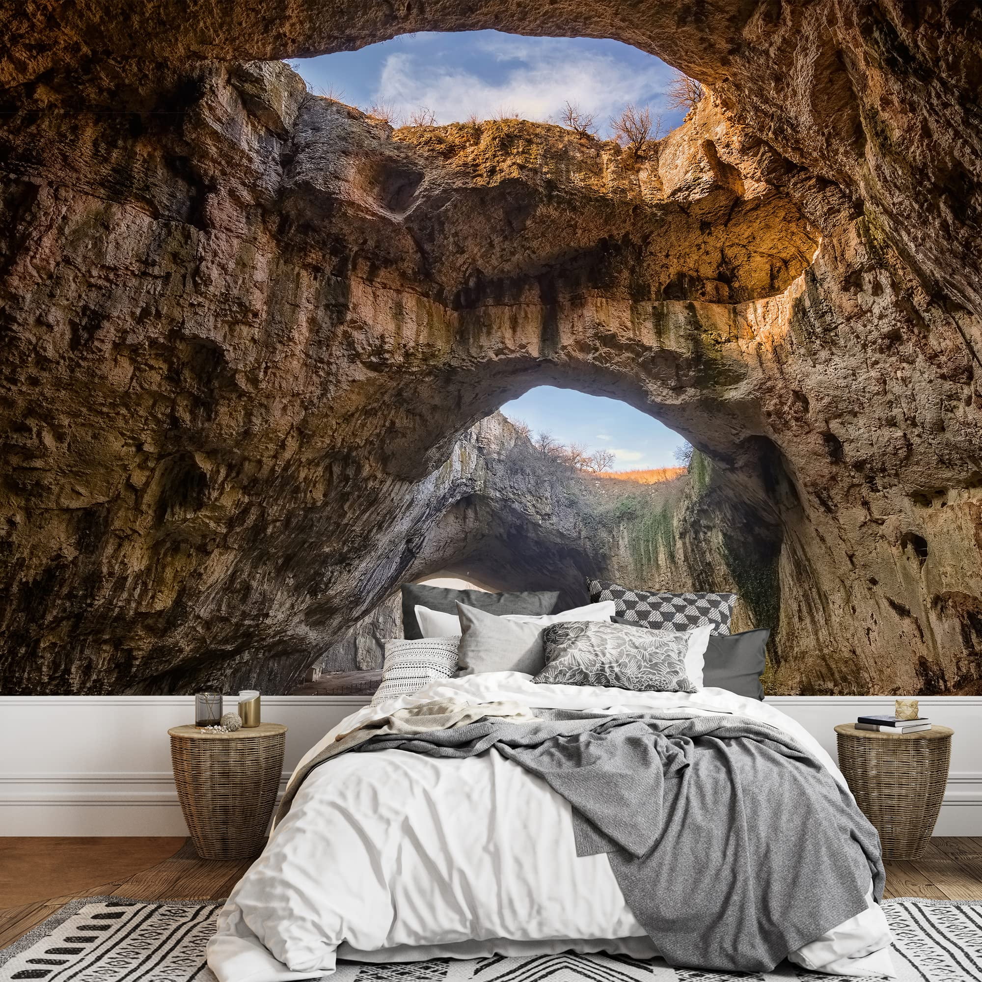 wall26 - The Cave - Magnificent View of The Devetaki Cave, Bulgaria ...