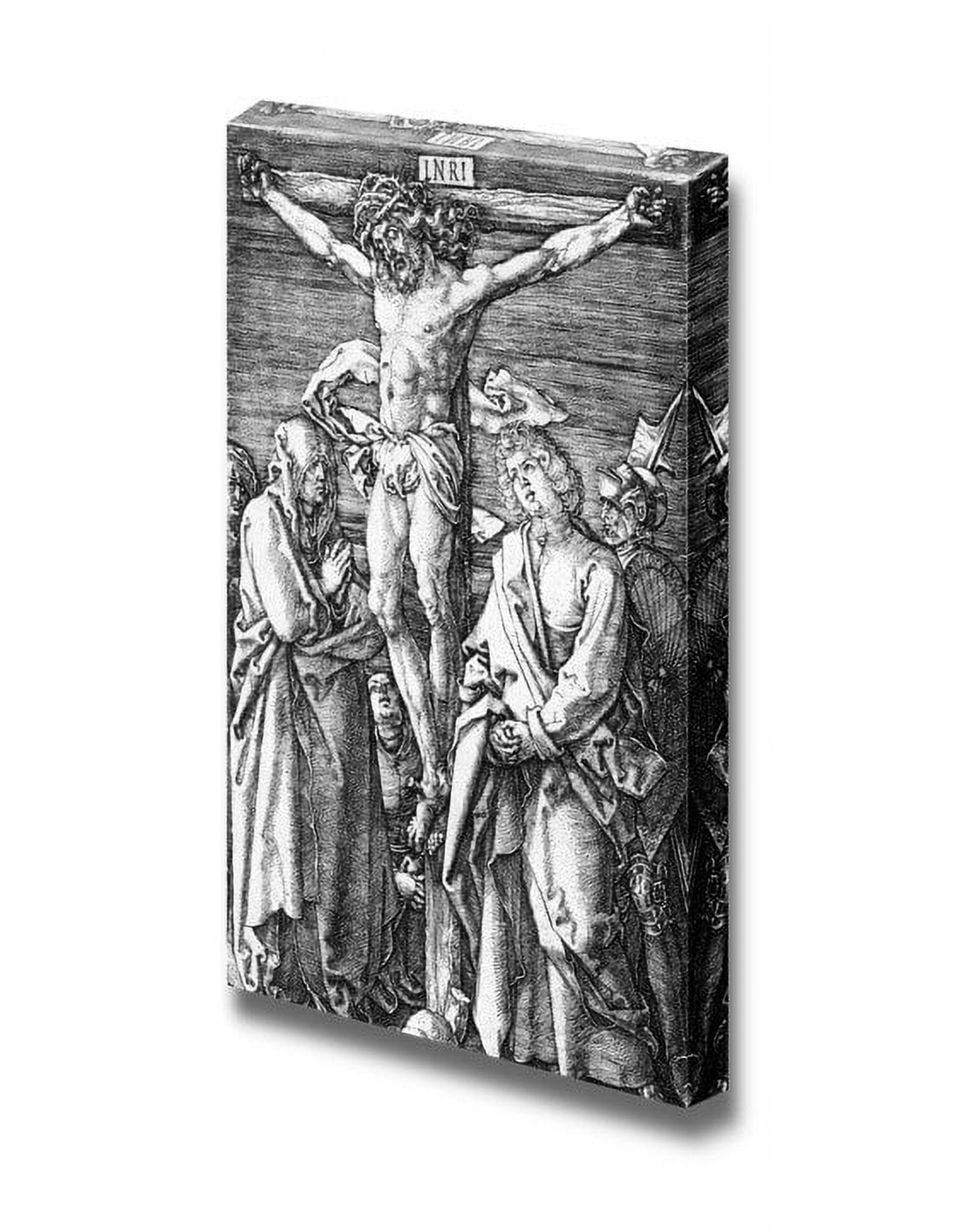 wall26 - The Engraved Passion Series: Crucifixion (No. 11) by Albrecht Durer - Canvas Print Wall ...