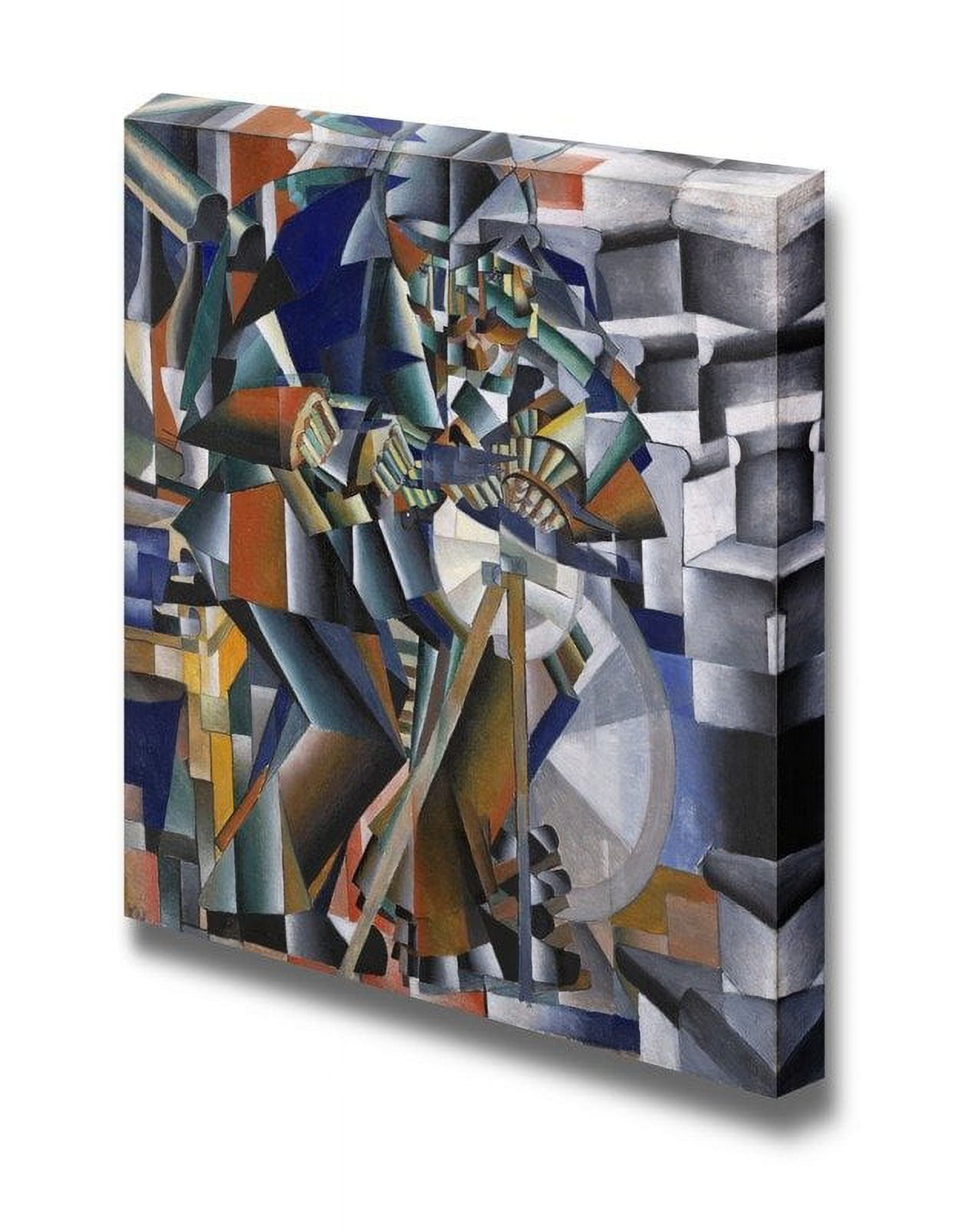 wall26 - The Knifegrinder (Principle of Glittering) by Kazimir Malevich ...