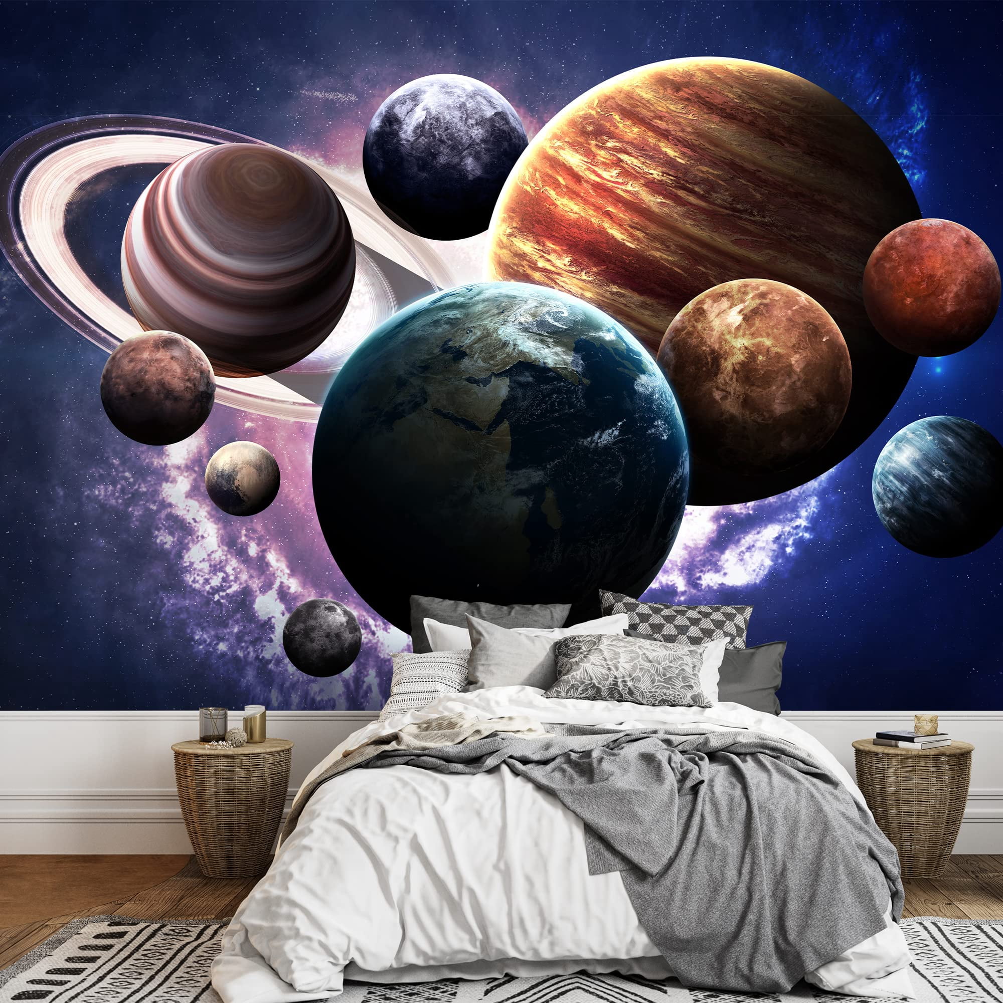 wall26 Wall Mural Sand Square Rock Background Removable Self-Adhesive ...