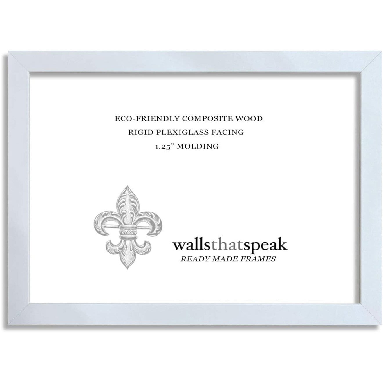 wallsthatspeak Puzzle Frame, White, 38x26 - Walmart.com