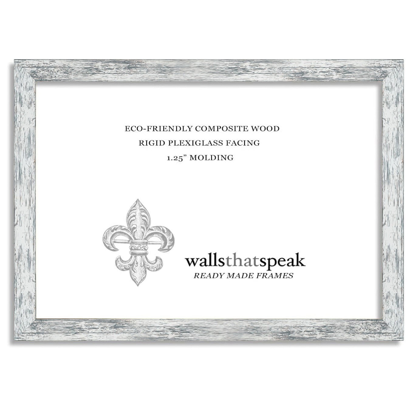 wallsthatspeak Puzzle Frame, White American Barn, 38x26 - Walmart.com