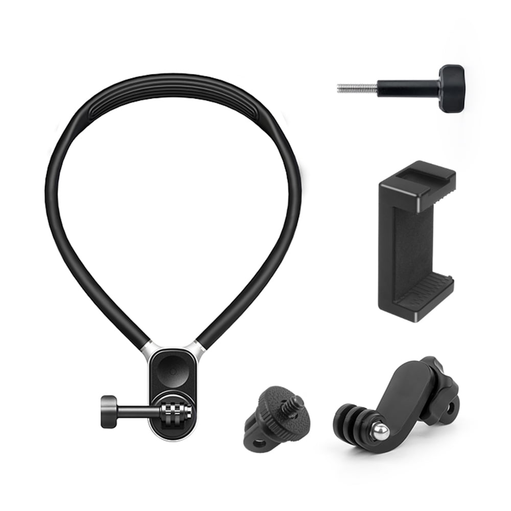 walmeck Neck Holder Mount with Phone Clip - Magnetic Chest Mount for ...