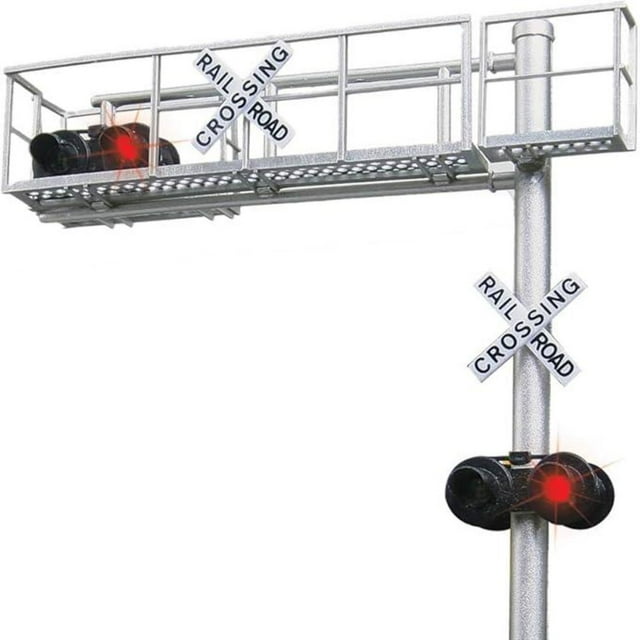 walthers scenemaster modern single-lane cantilever grade crossing ...
