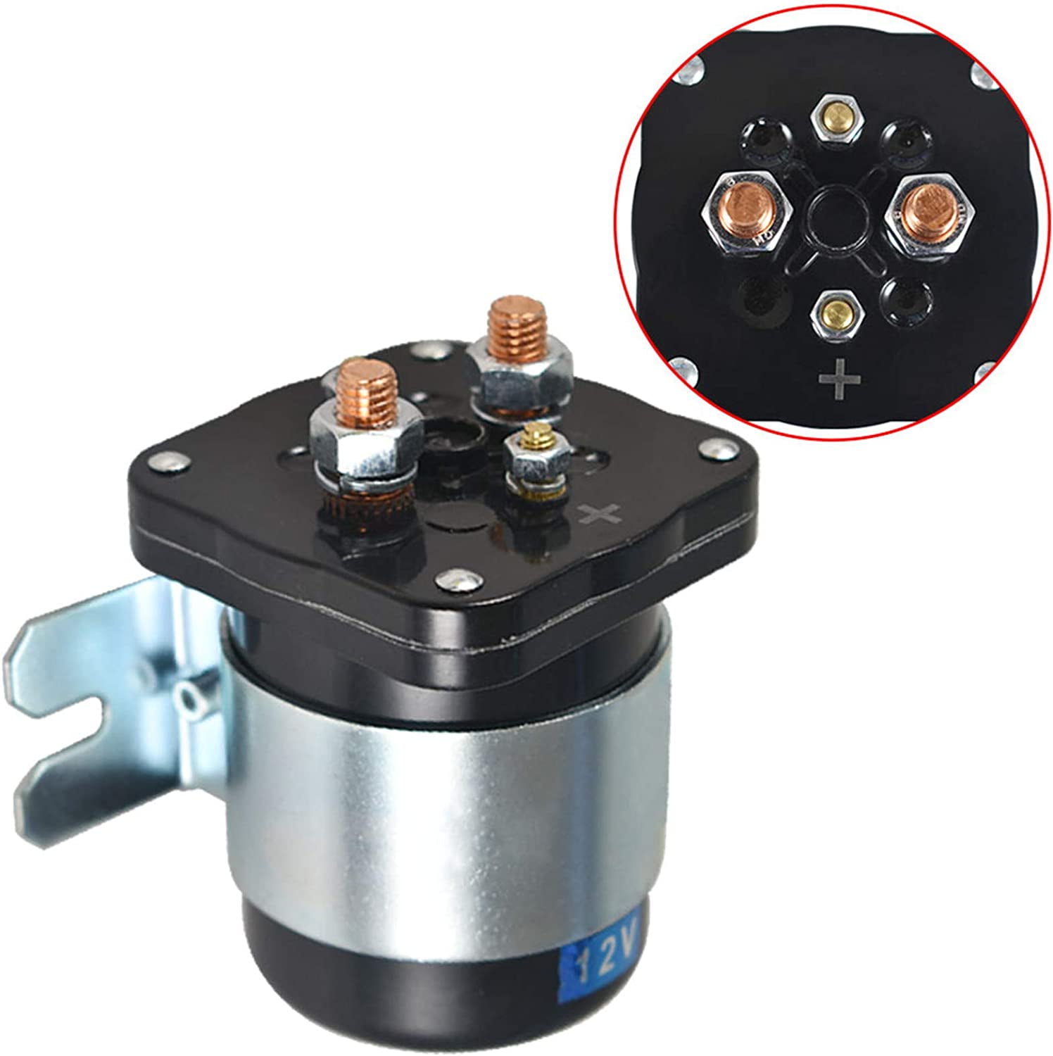 waltyotur 12V Solenoid Continuous Duty Solenoid Relay Battery Isolator ...