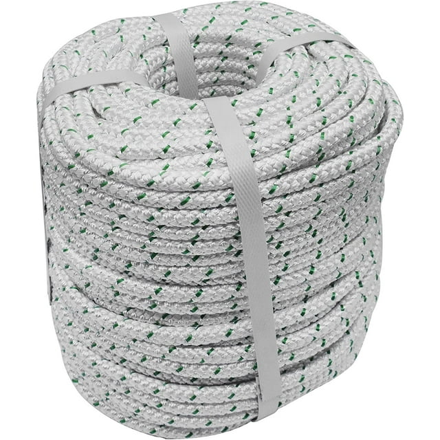 waltyotur 3/7 in Double Braid Polyester Arborist Rigging Rope 150 FT ...