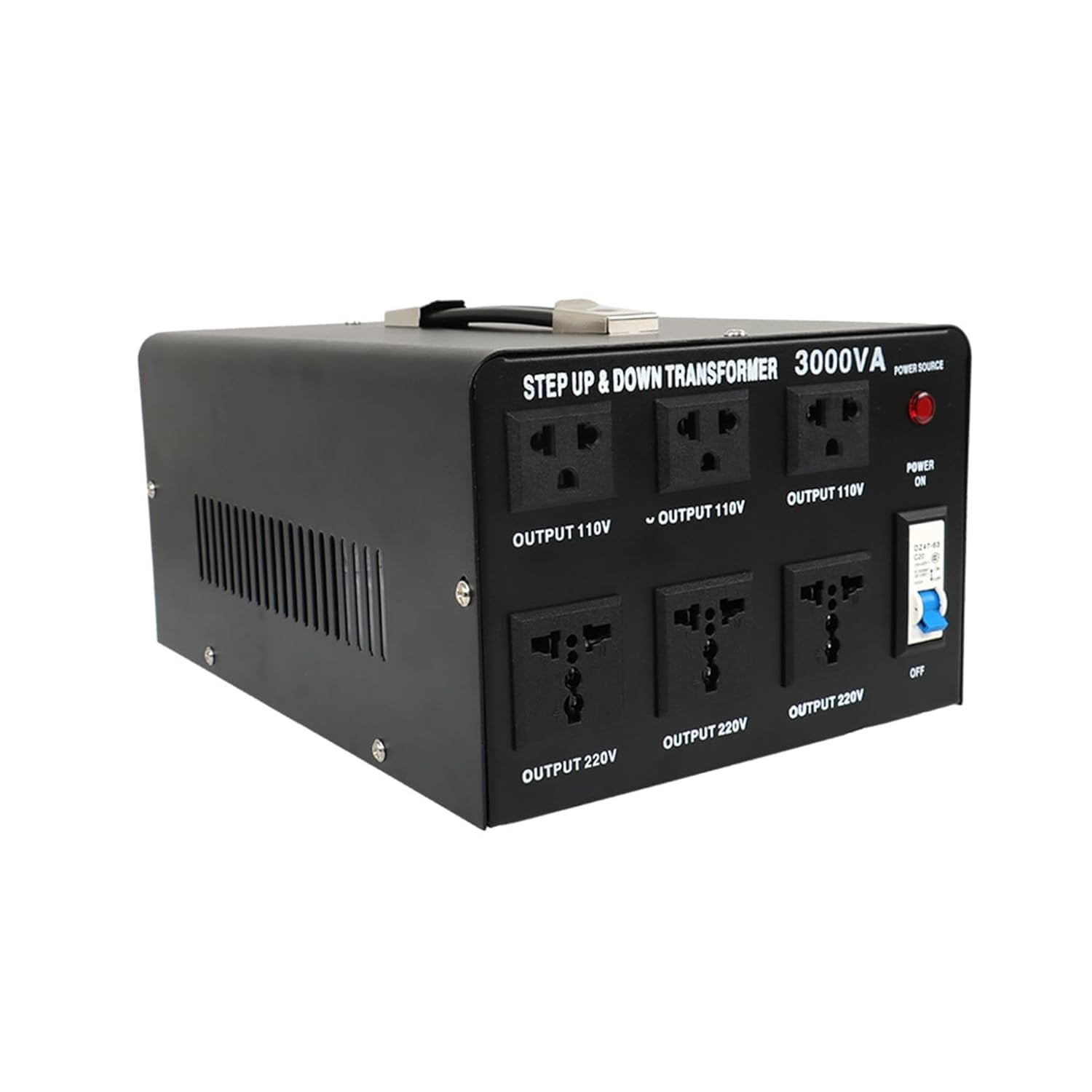 waltyotur 3000W Transformer Step Up 110-120V to 220-240V Down Convert ...