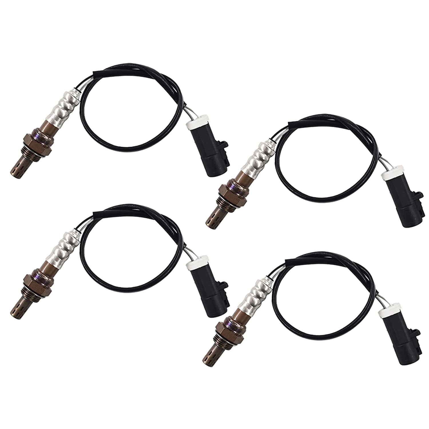 waltyotur 4 Pcs Upstream Downstream Oxygen O2 Sensor For 1995-2010 Ford ...