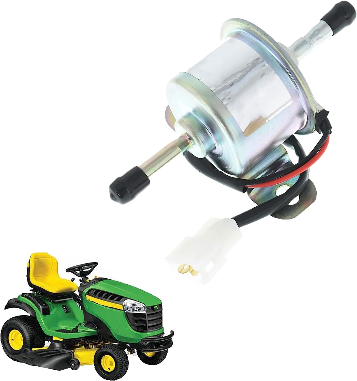 waltyotur 49040-2065 Fuel Pump Replacement for Kawasaki 12V Electric ...