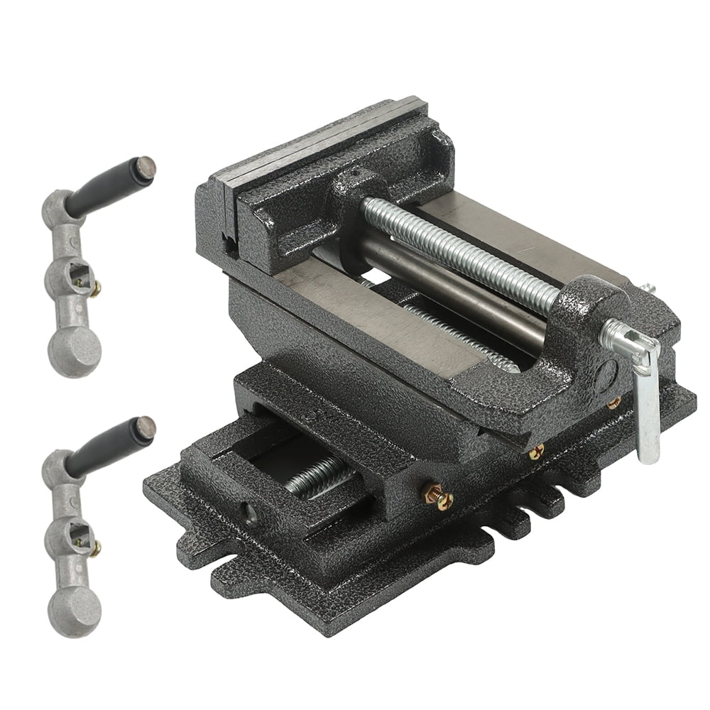 waltyotur 5-Inch Drill Press X-Y Compound Vise Heavy Duty Benchtop ...
