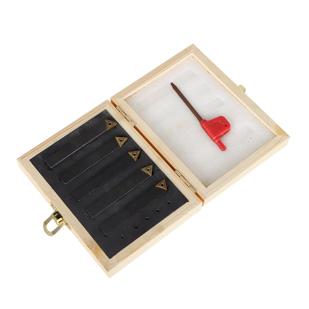 waltyotur 5PC 3/8 "lathe indexable carbide insert Metal Lathe Bits ...