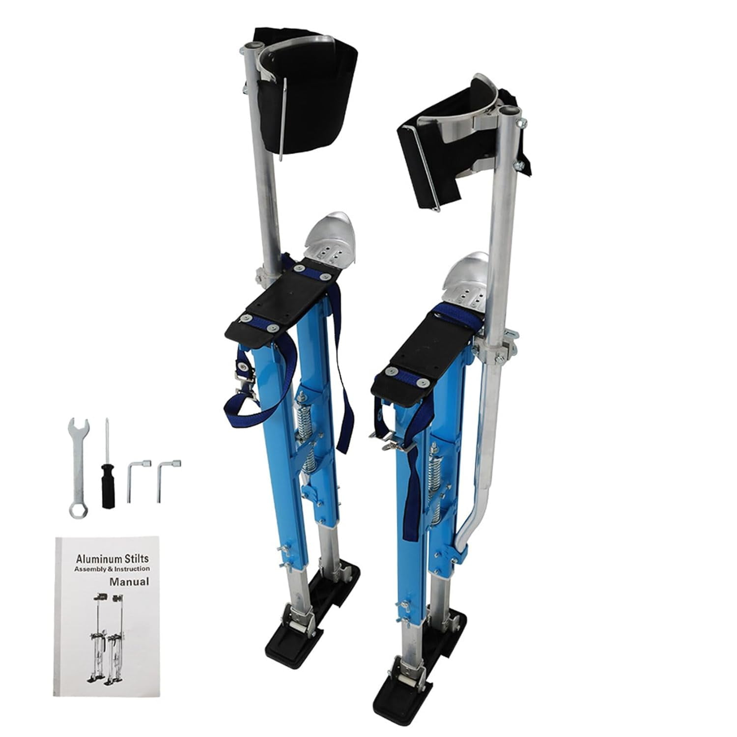 waltyotur Aluminum Alloy Stilts 36in - 48in Drywall Stilts Adjustable ...